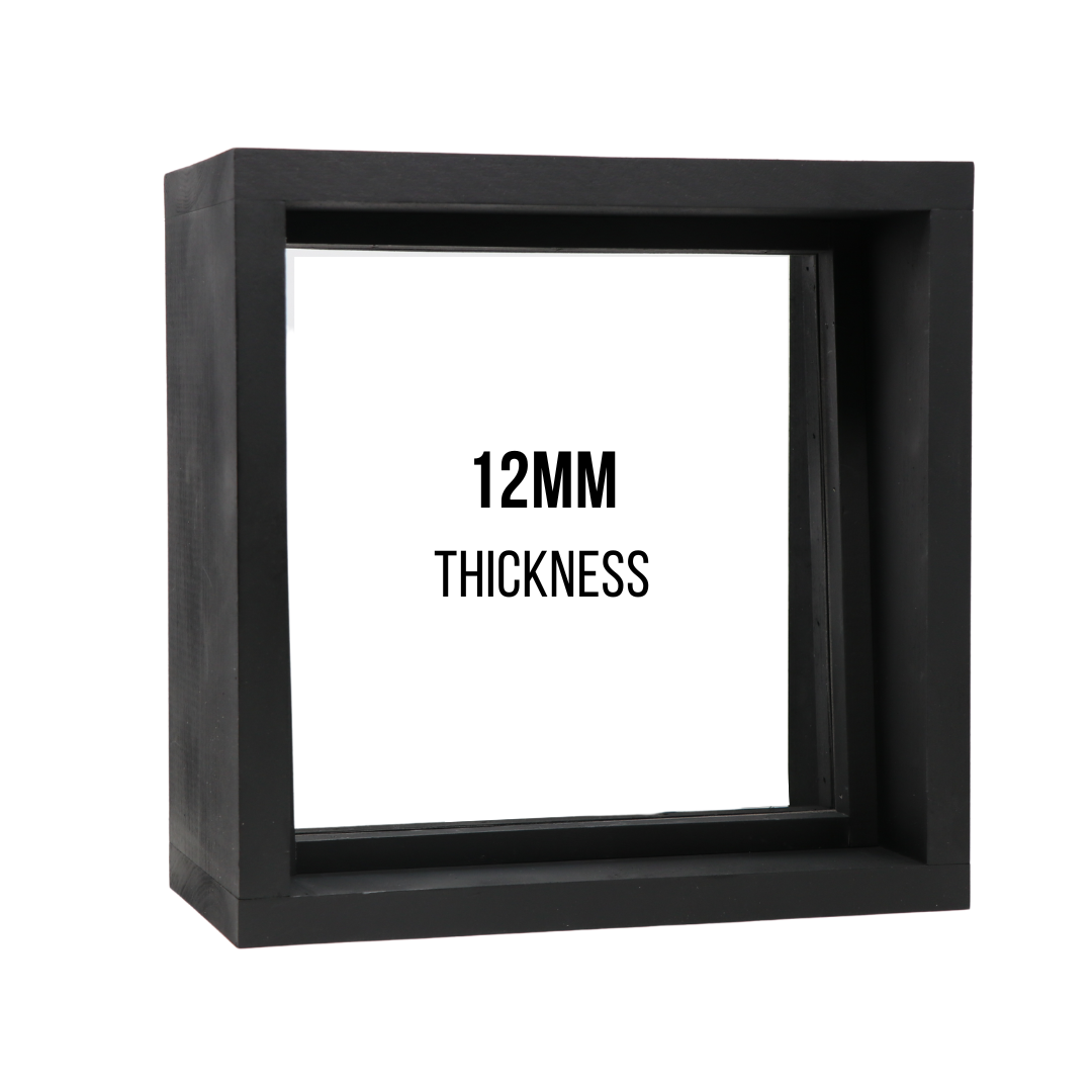 12mm Frame 12" x 12" OptiClear Glass Port Window // Frame & Glass ...
